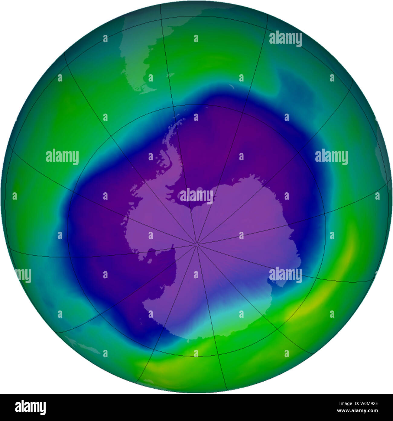 Ozone layer satellite image hi-res stock photography and images - Alamy