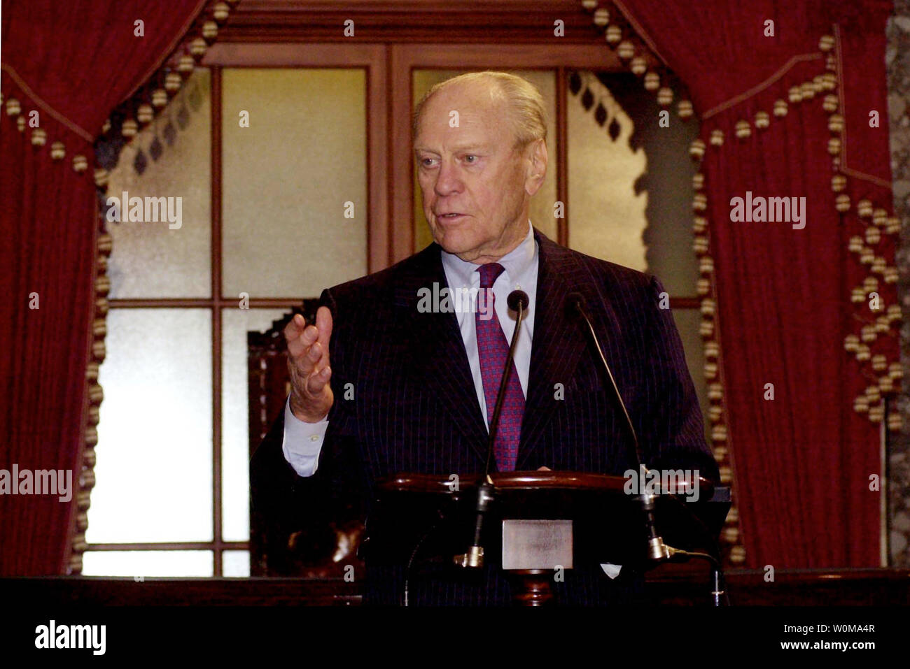 Former president gerald ford hi-res stock photography and images - Alamy