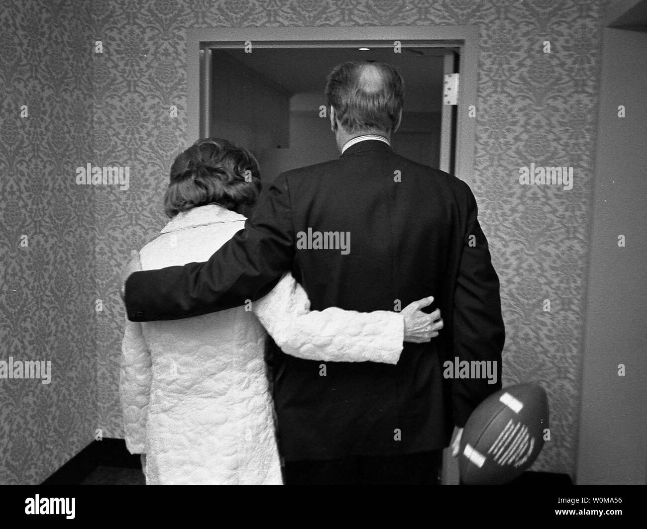 President Gerald Ford (R), shown in a October 4, 1974 file photo with ...