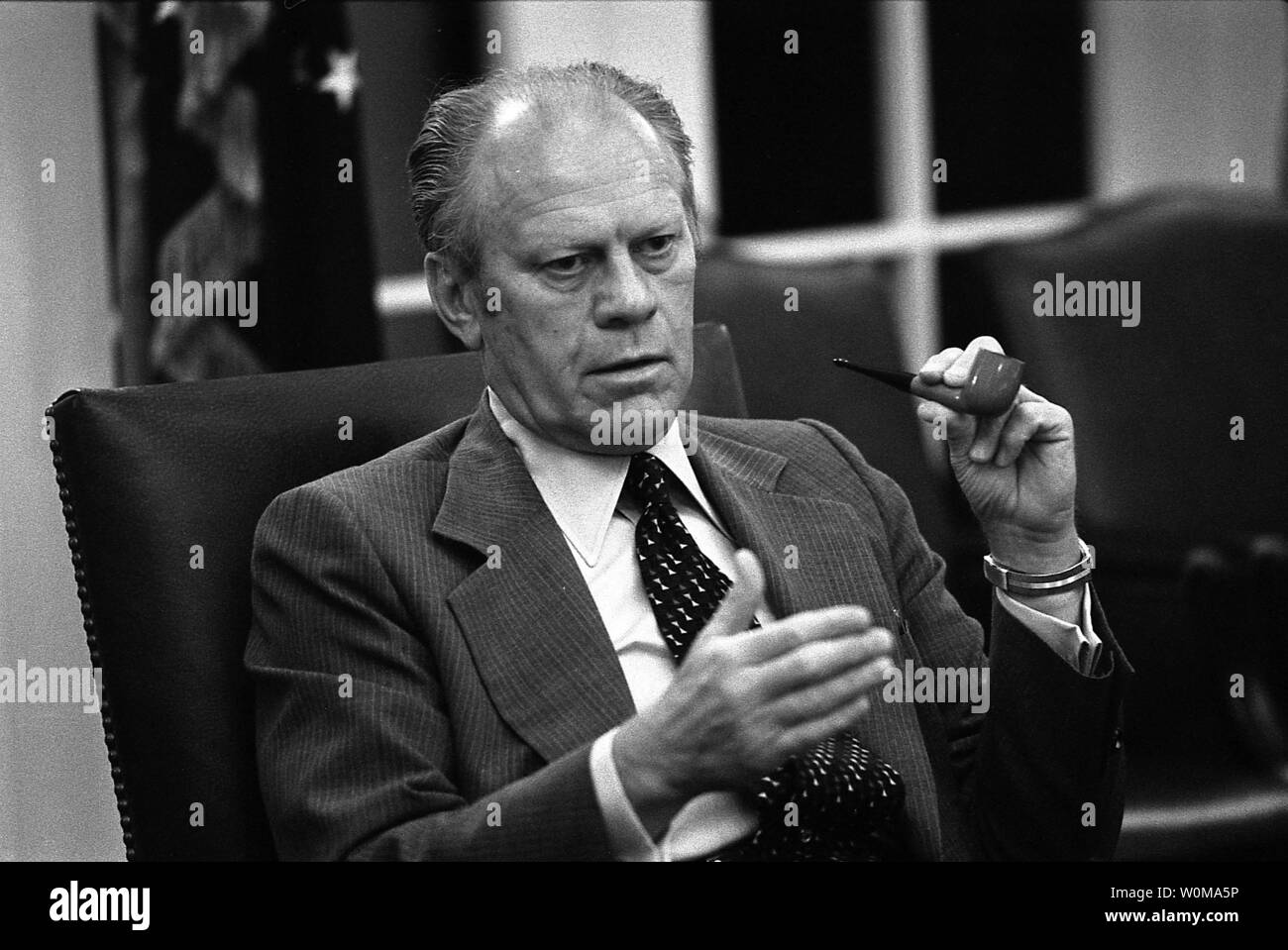 President Gerald Ford, shown in a May 13, 1975 file photo in the ...