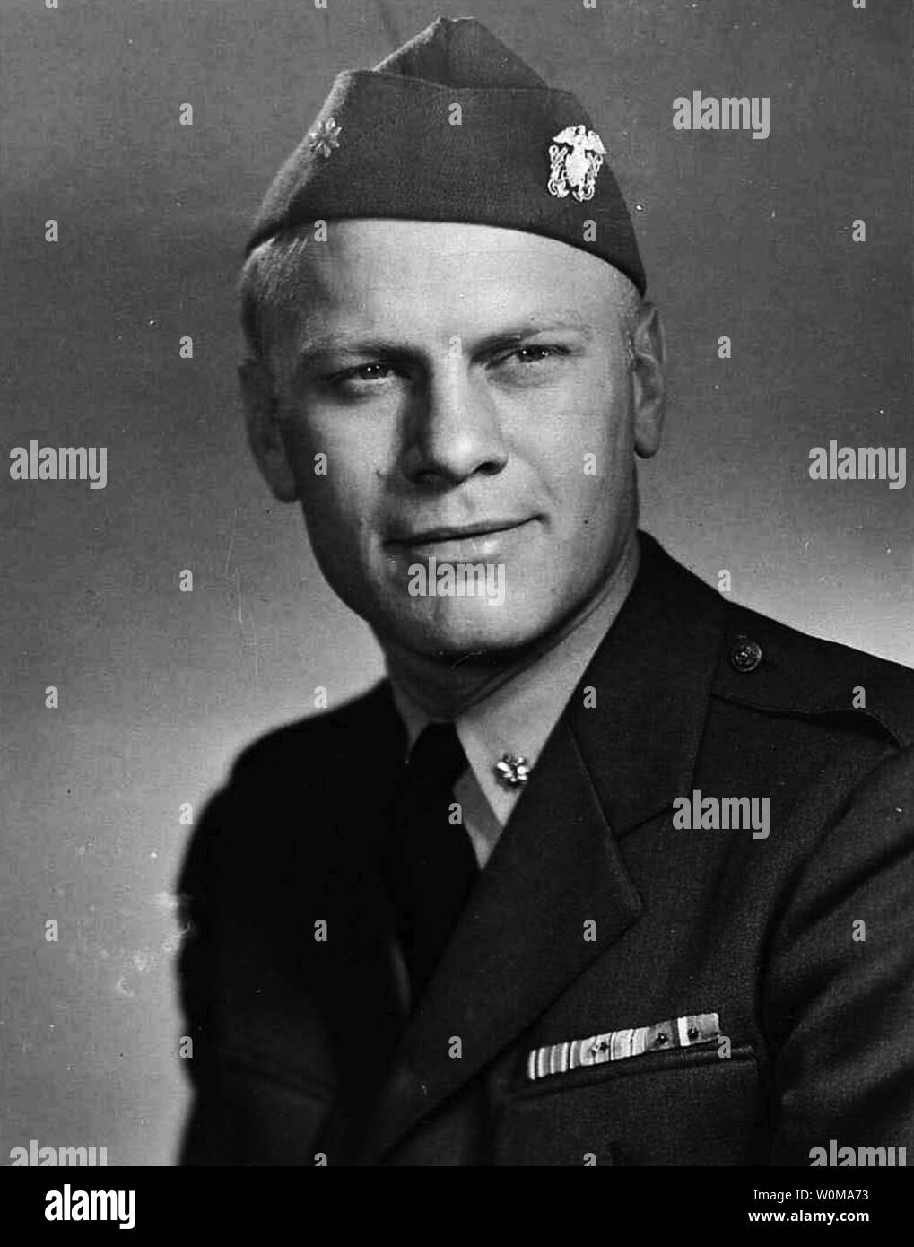 President Gerald Ford, shown in a 1945 file photo, died at the age of ...