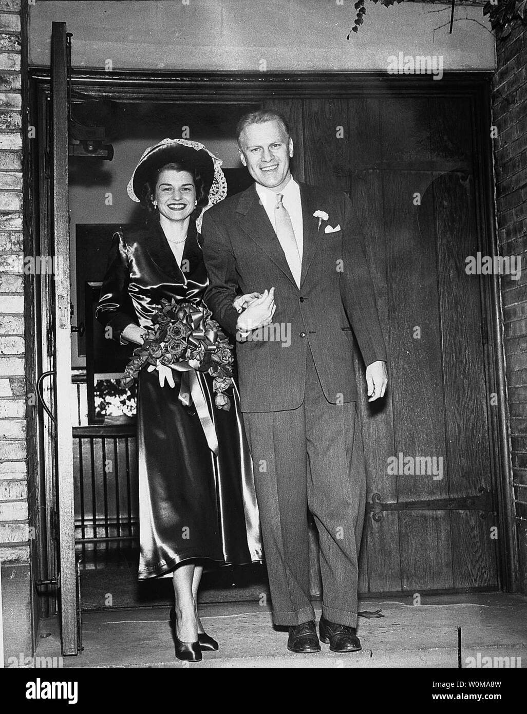 President Gerald Ford, shown in a October 15, 1948 file photo with his ...