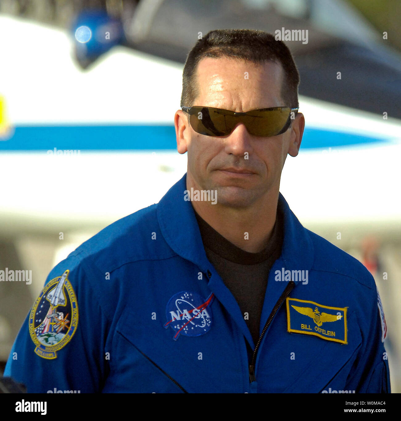 Astronaut Bill Oefelein, Mission Specialist of STS 116, Space Shuttle ...