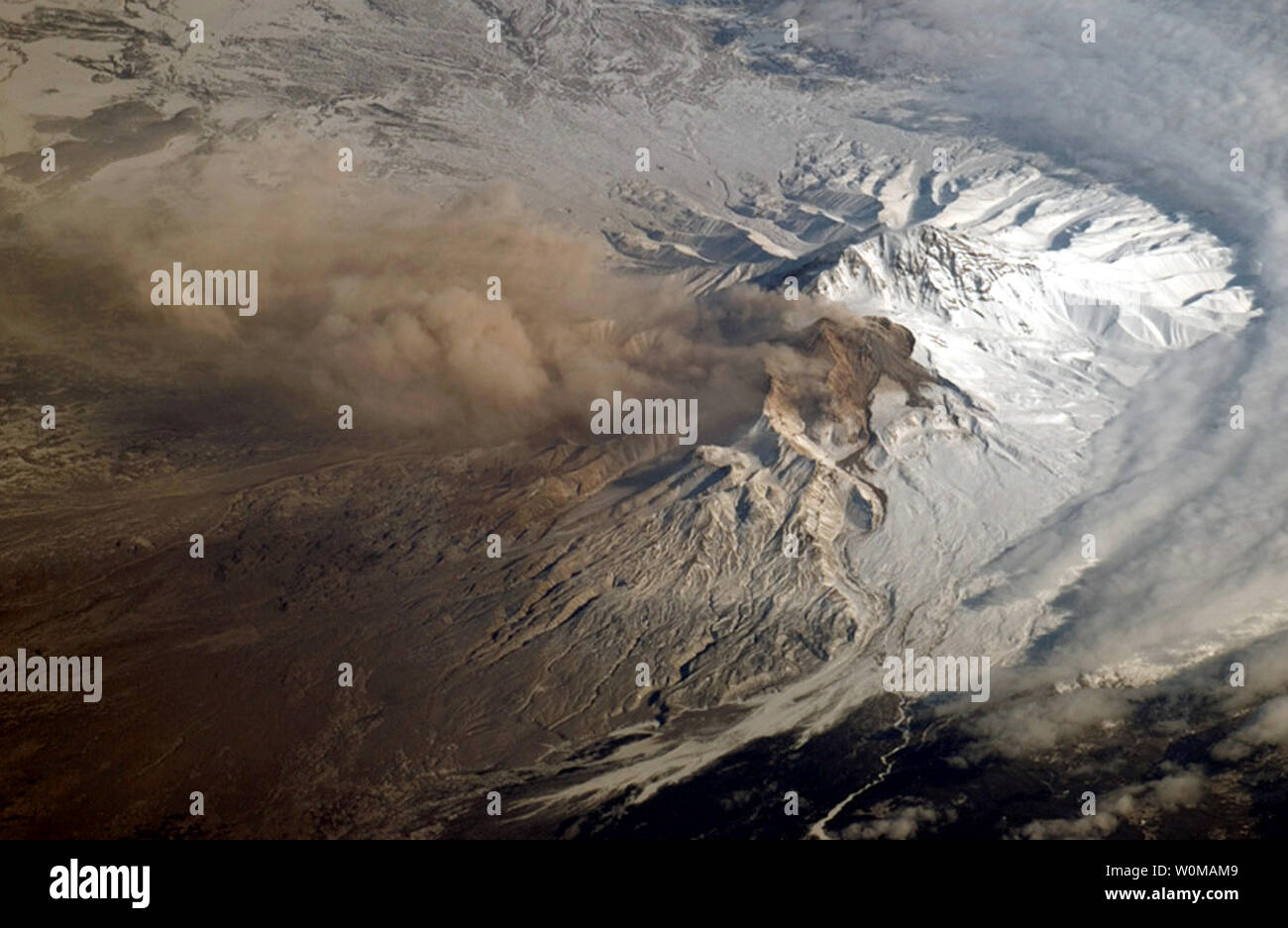 Shiveluch volcano in russia hi-res stock photography and images - Alamy