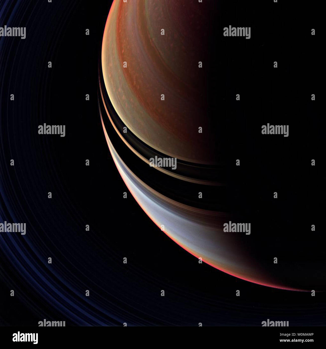 Saturn Rings Color