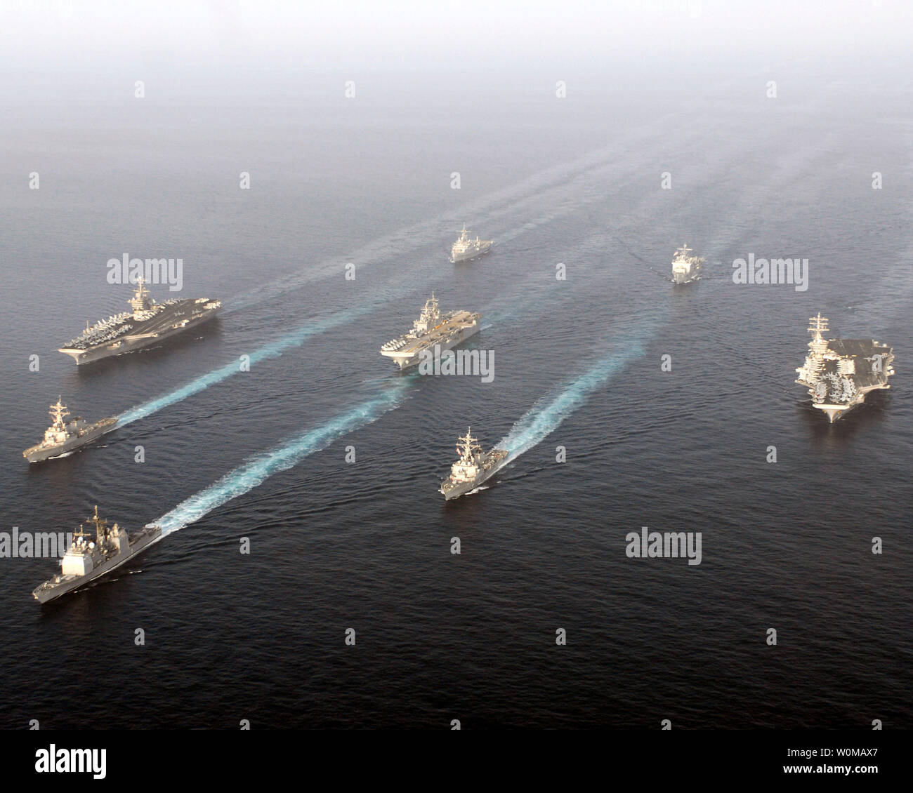 Nimitz carrier strike group hi-res stock photography and images - Alamy