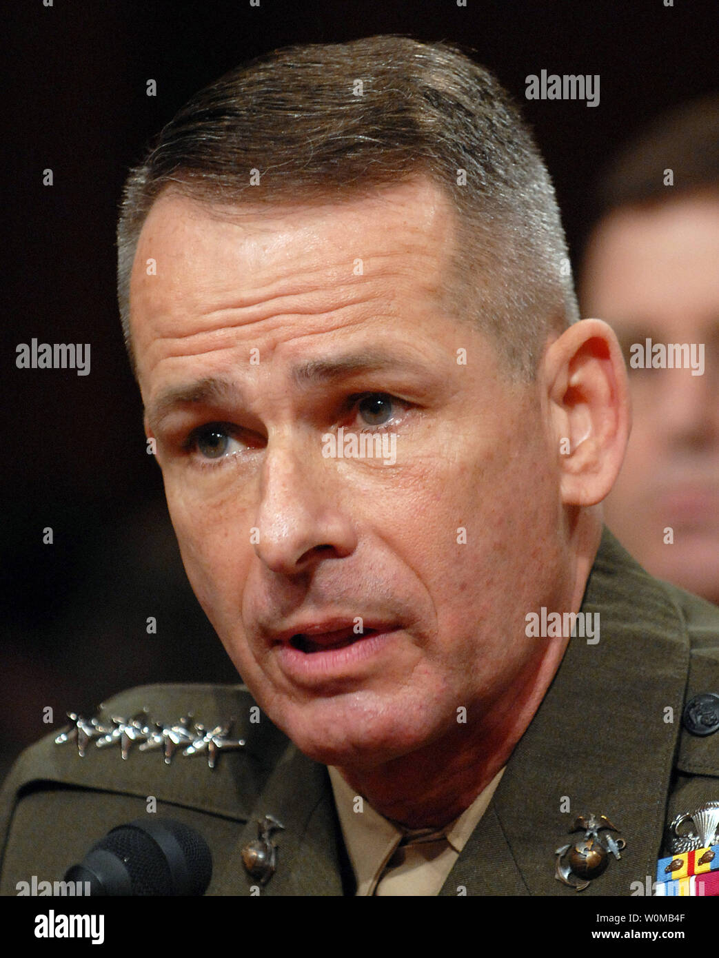 Chairman of the Joint Chiefs of Staff Gen. Peter Pace, seen testifying ...