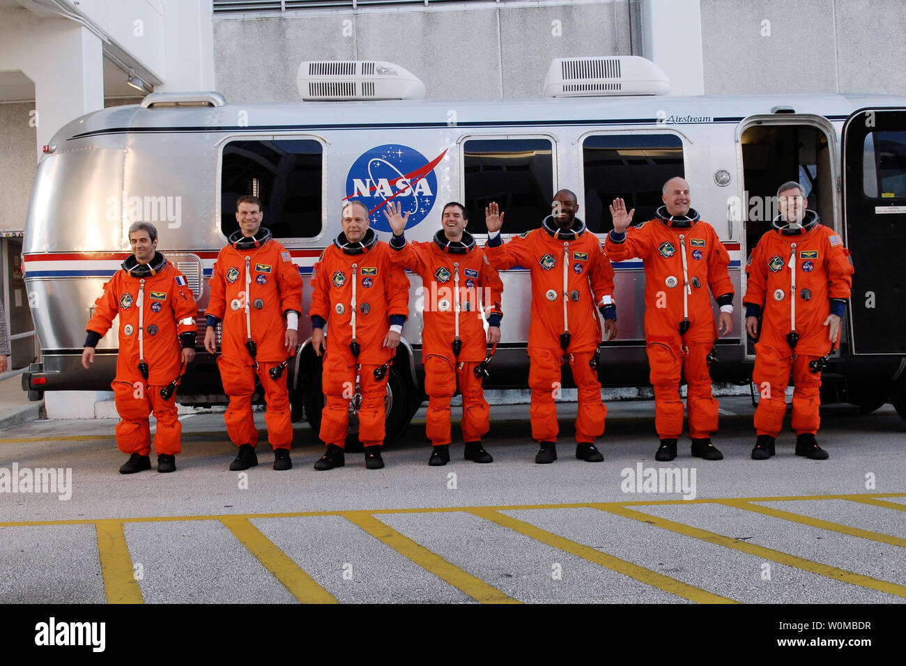 After leaving the Operations and Checkout building, the STS-122 ...