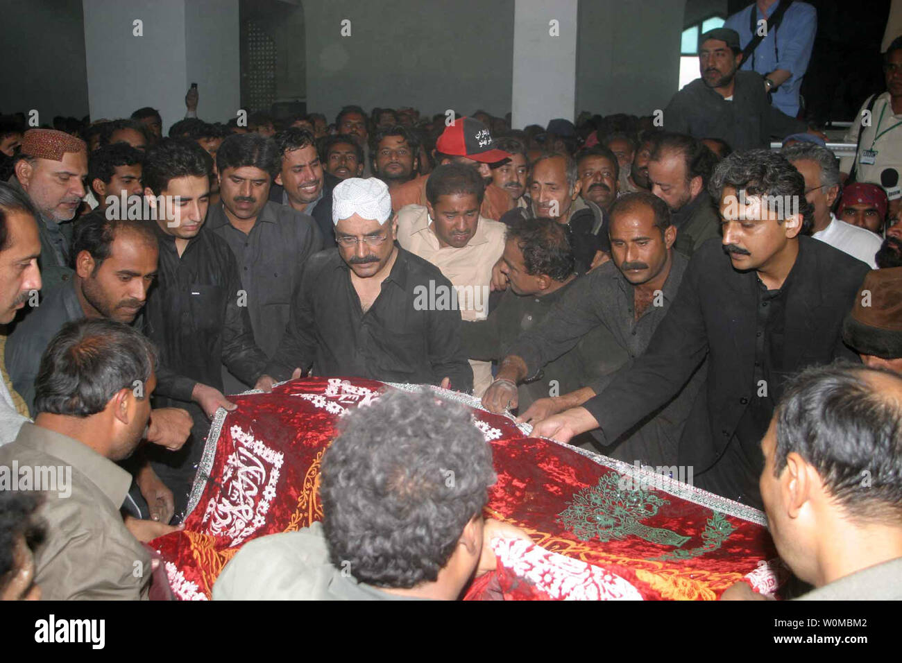 Benazir Bhutto Dead Body