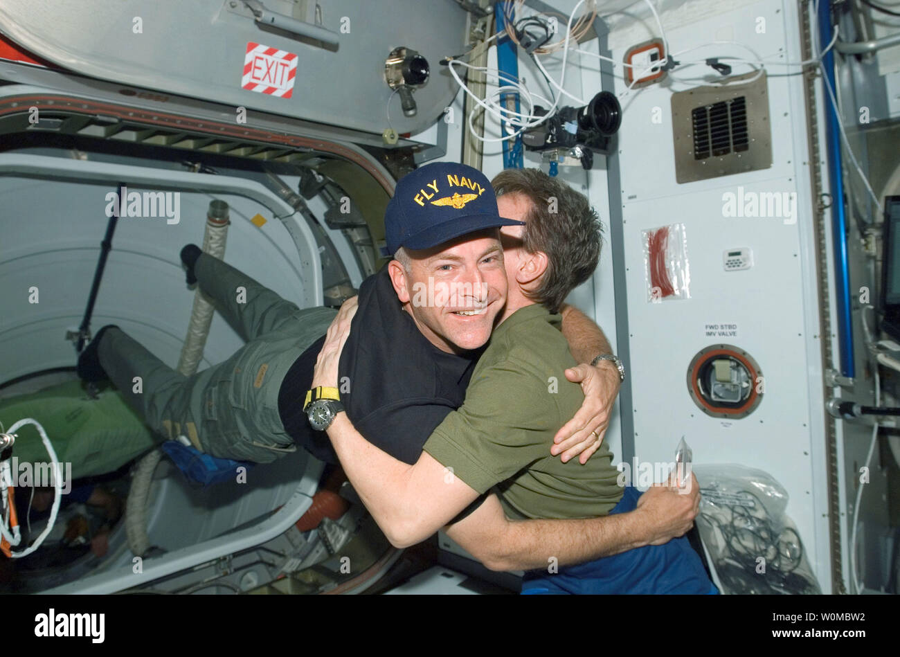 This NASA image taken by crew members onboard the International Space ...