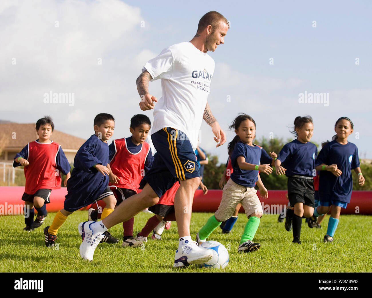 David Beckham As A Boy