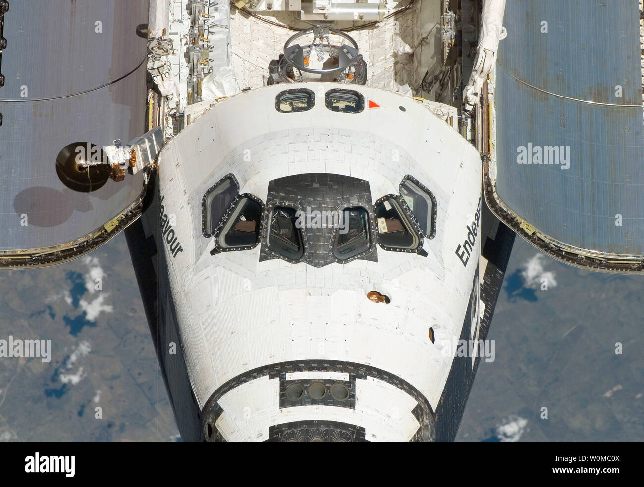 This NASA image taken by a crewmember aboard the International Space ...