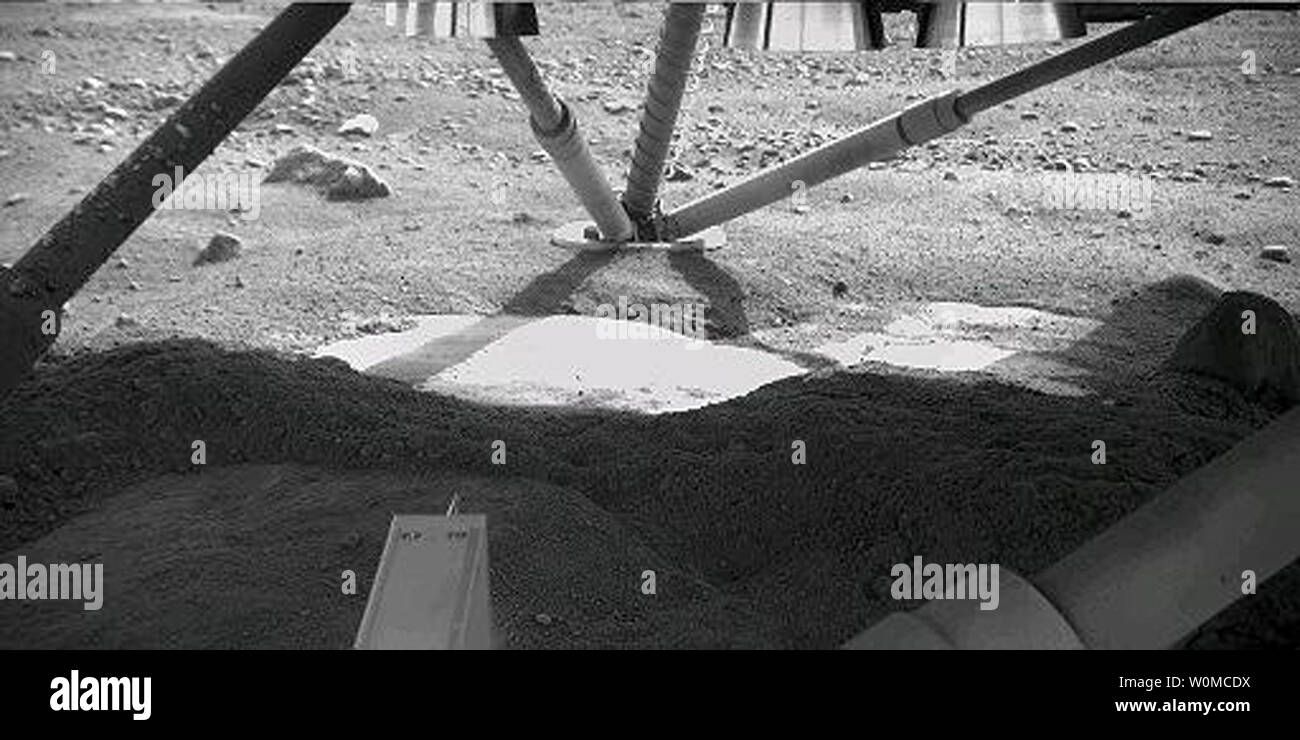 The Robotic Arm Camera on NASA's Phoenix Mars Lander captured this ...