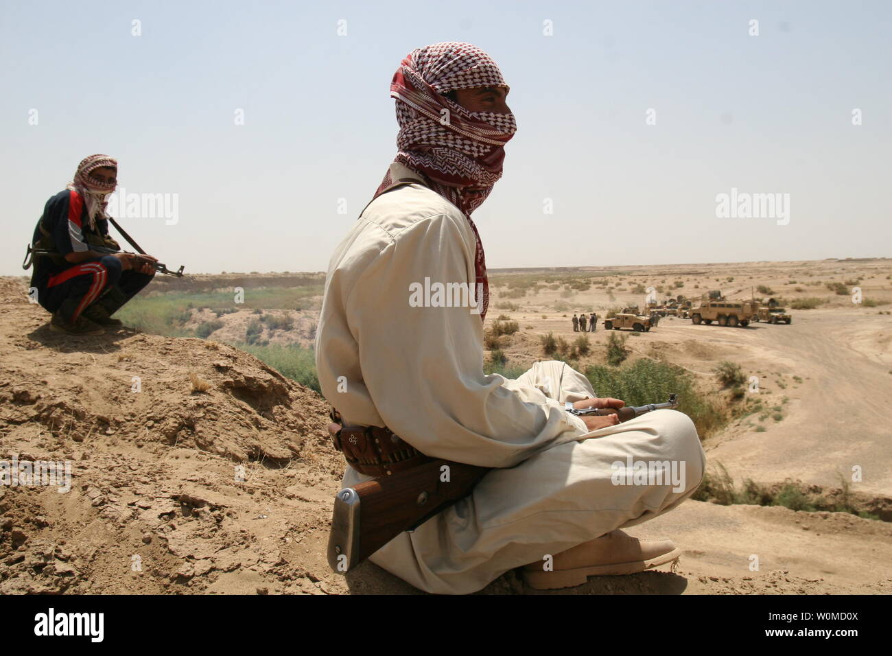 Members of the "Awakening Council," one of several names given to Sunni ...