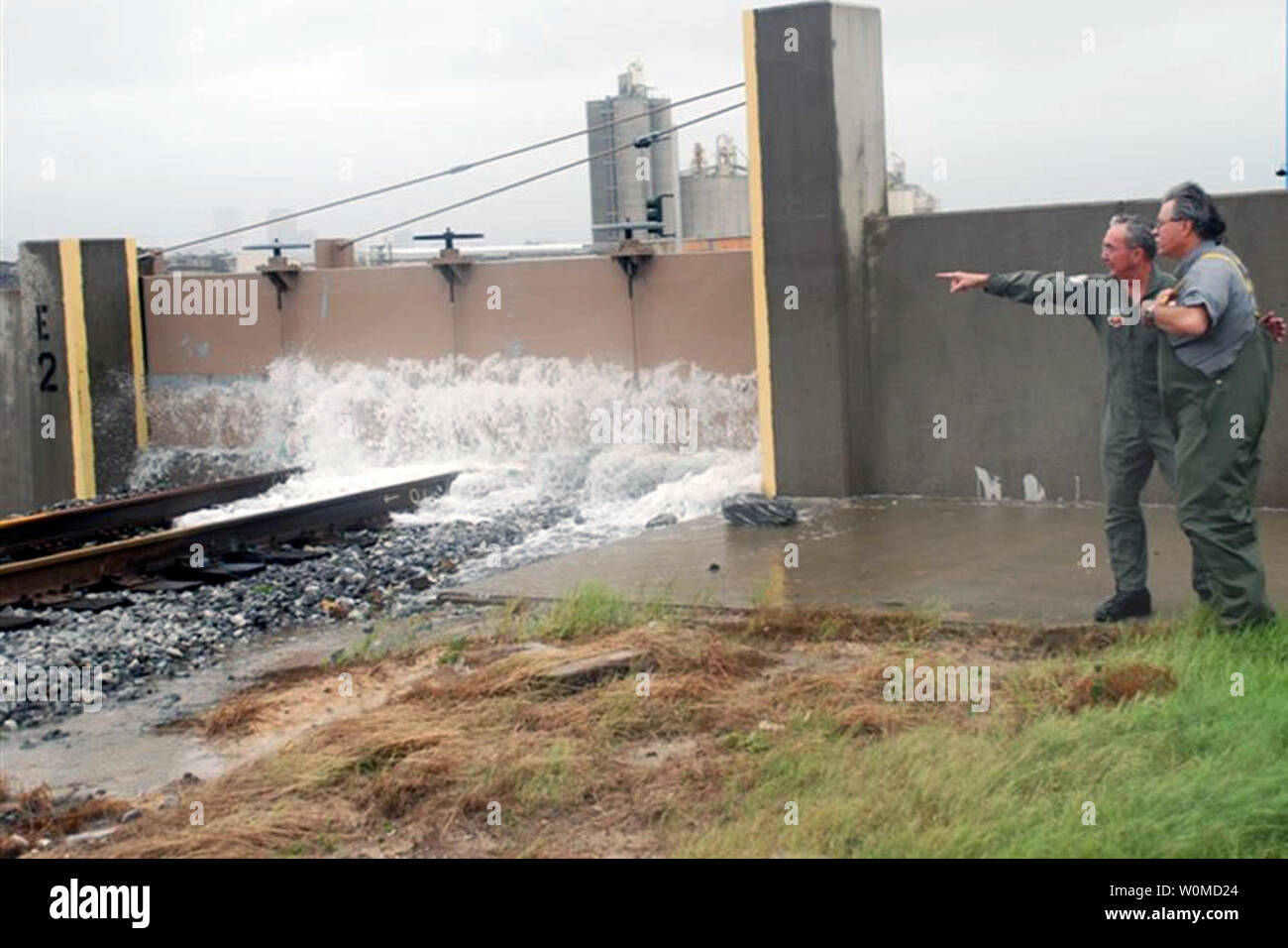 Louisiana Air National Guard Brig. Gen. John B. Soileau (R), commander ...