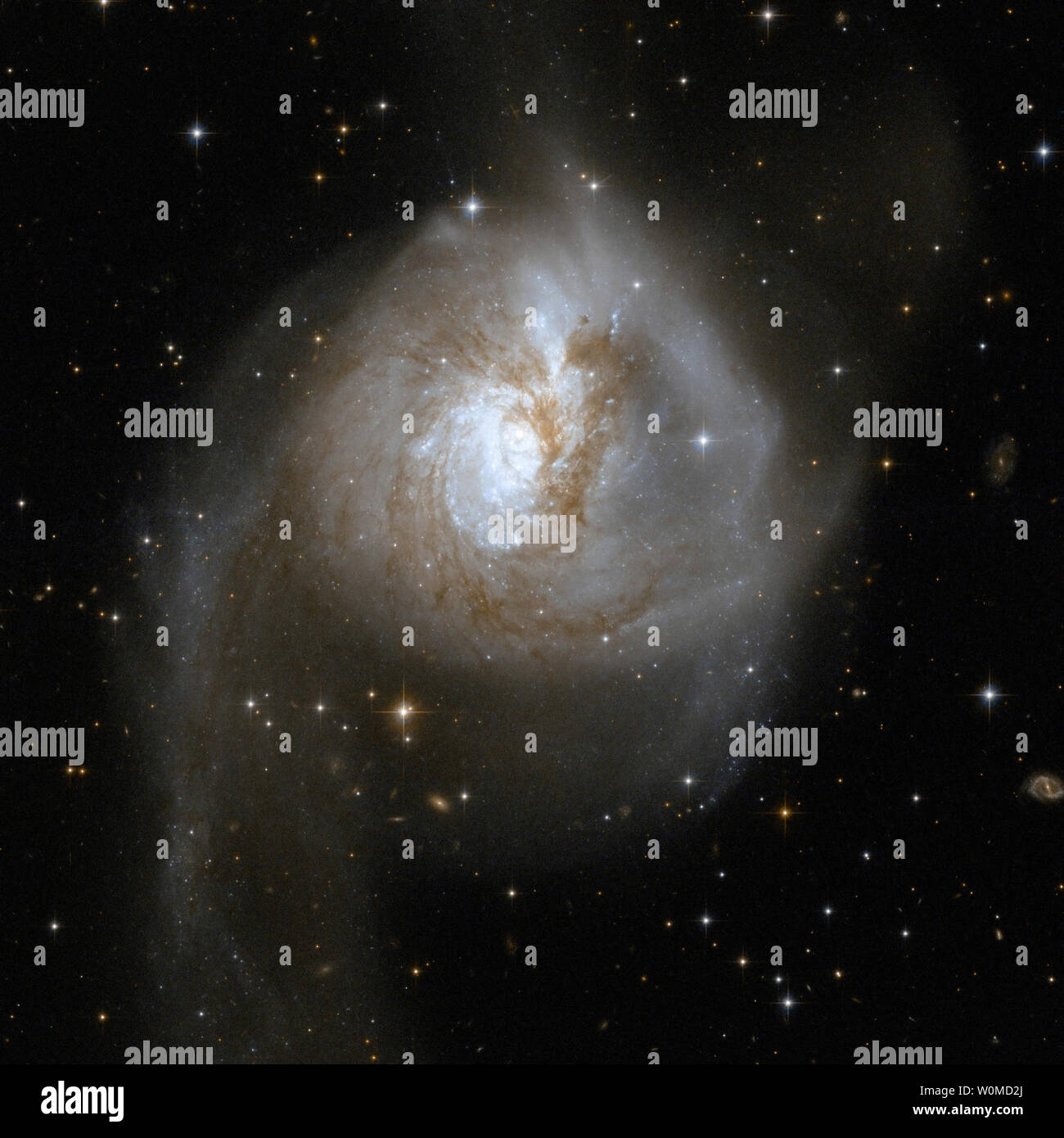 Galaxies Crash Into One Another