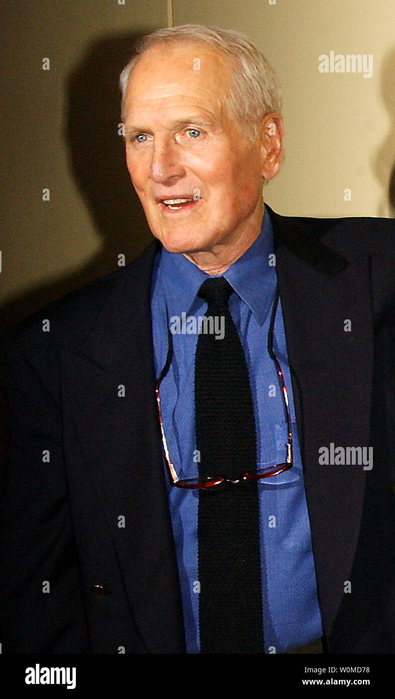 Actor Paul Newman, seen in a April 21, 2005 file photo in New York City ...