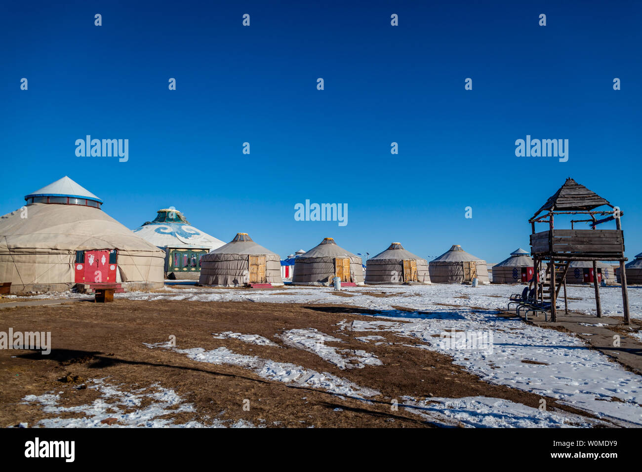 Hailar prairie tribe Stock Photo - Alamy