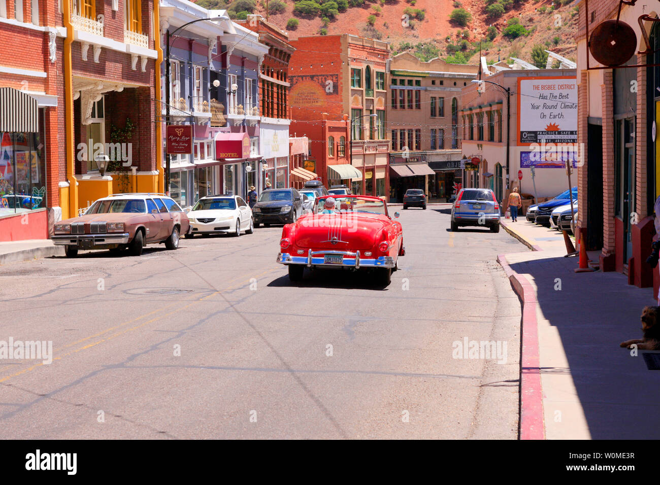 Businesses on Main Street also called Tombstone Canyon Road in the ...