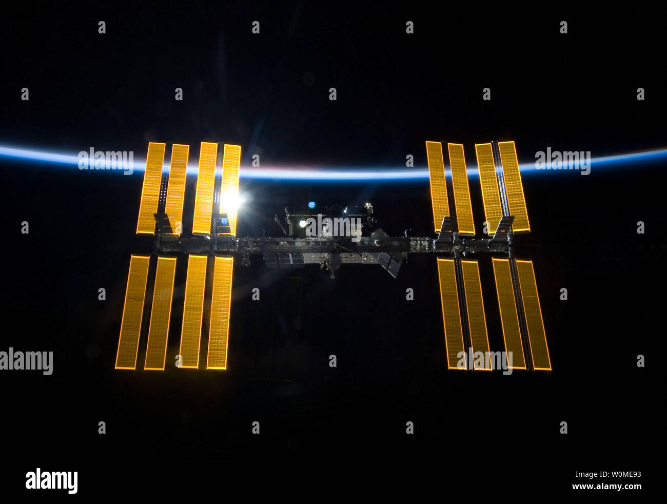 This NASA photo taken by an Astronaut onboard the Space Shuttle ...