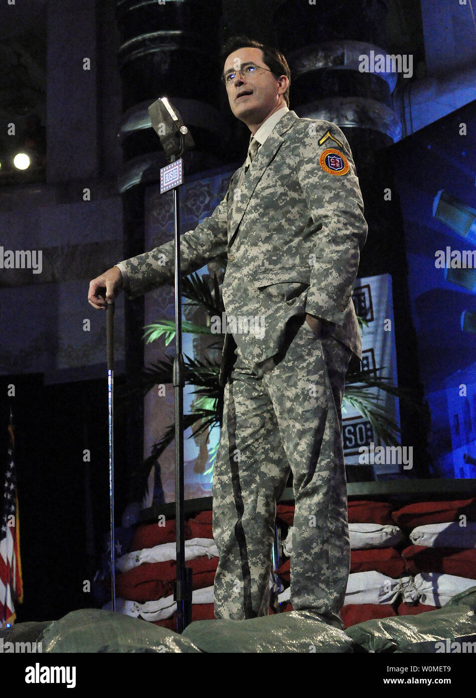 Comedian Stephen Colbert of Comedy Central's "The Colbert Report ...