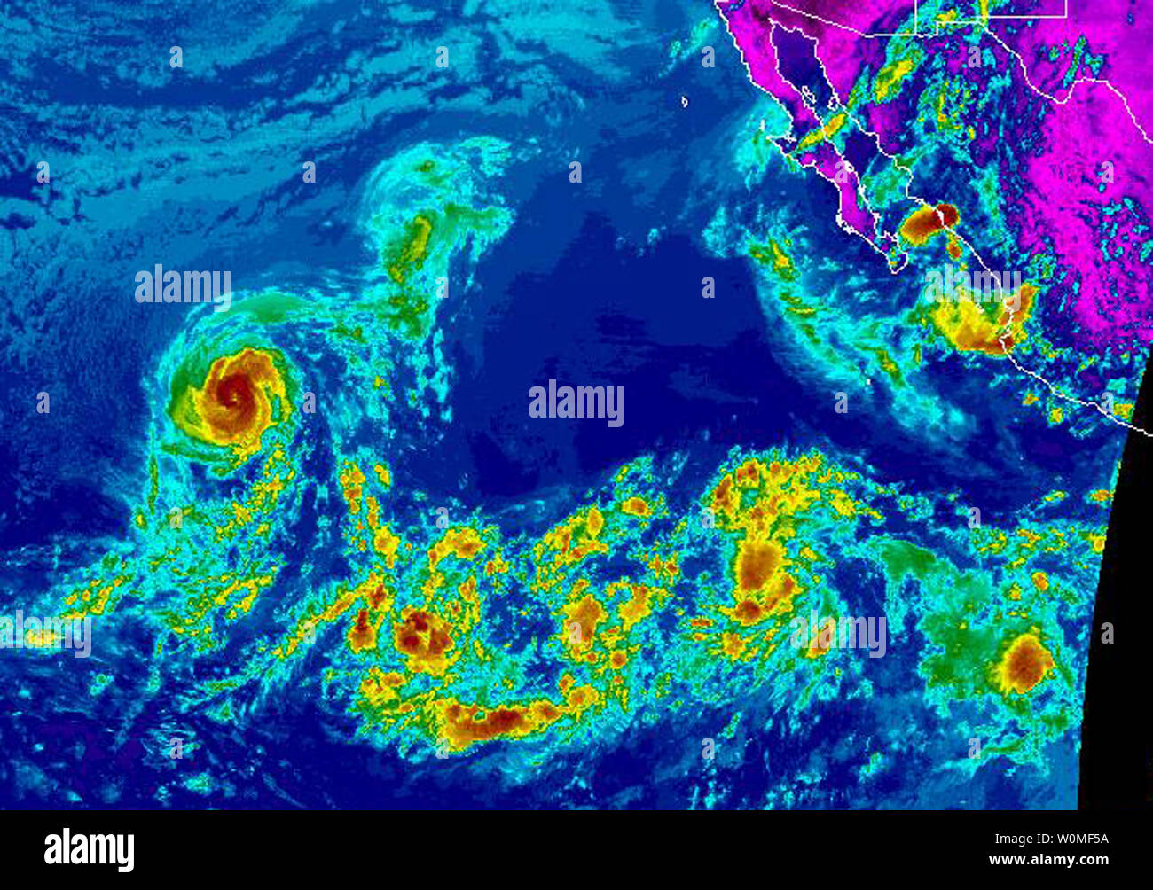 Weather radar image of hurricane hi-res stock photography and images ...