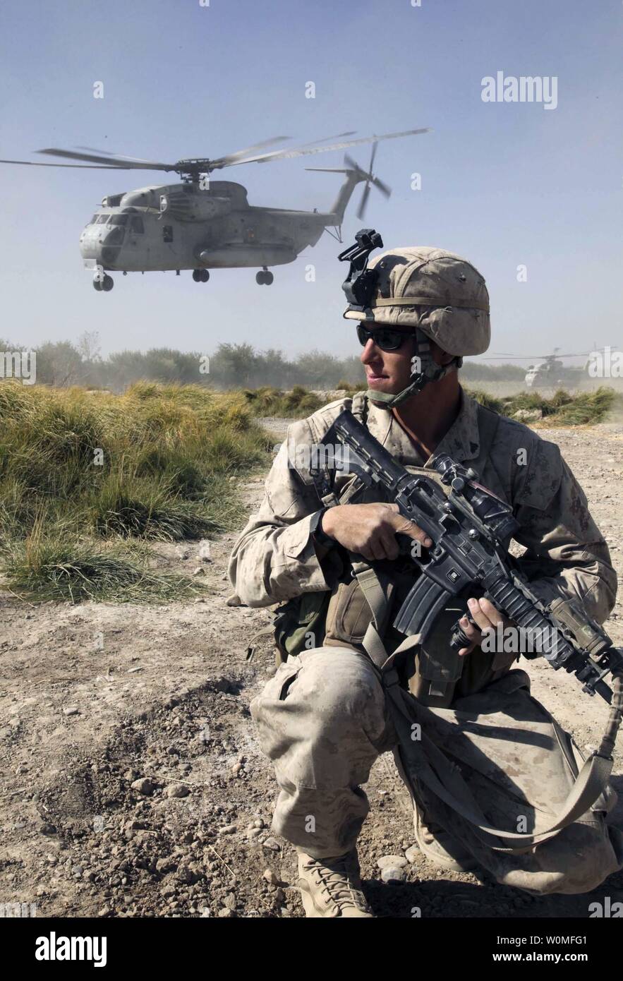 U.S. Marine Corps Cpl. Jonathan Taylor, with 1st Battalion, 5th Marine ...