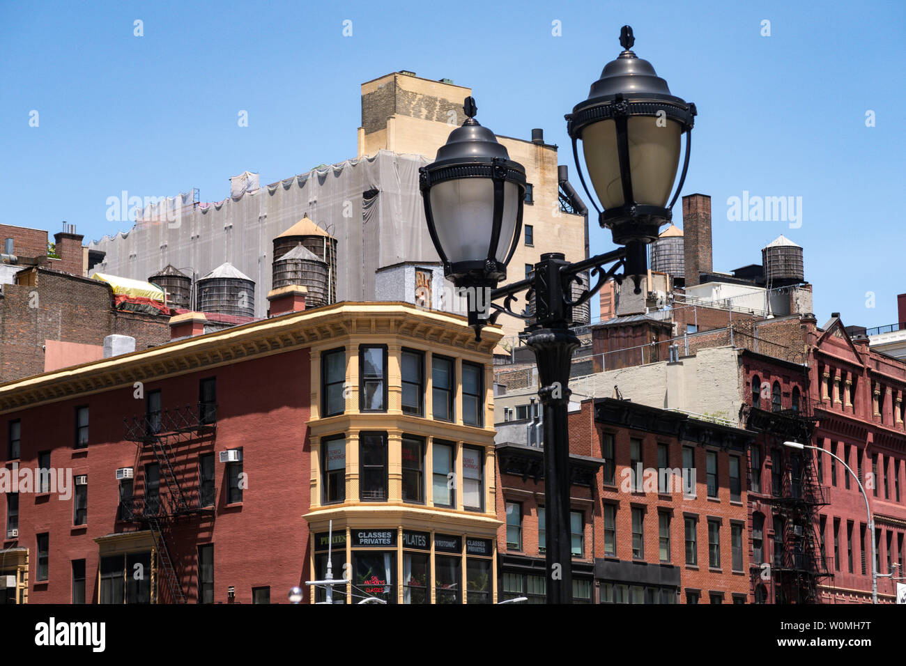 Street Lights, Union Square Park, NYC, USA Stock Photo - Alamy