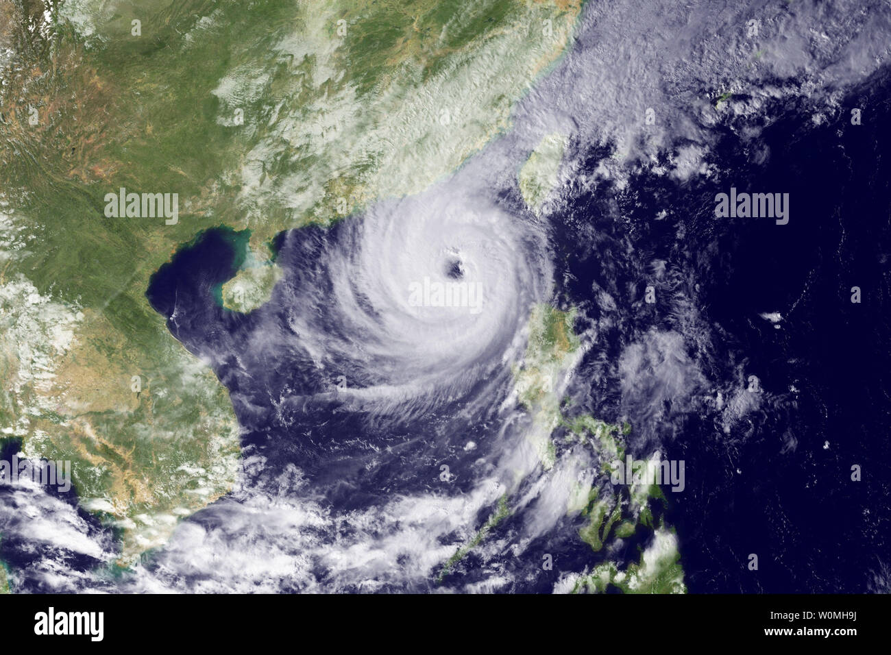 Super Typhoon Megi is seen headed for mainland China prompting ...