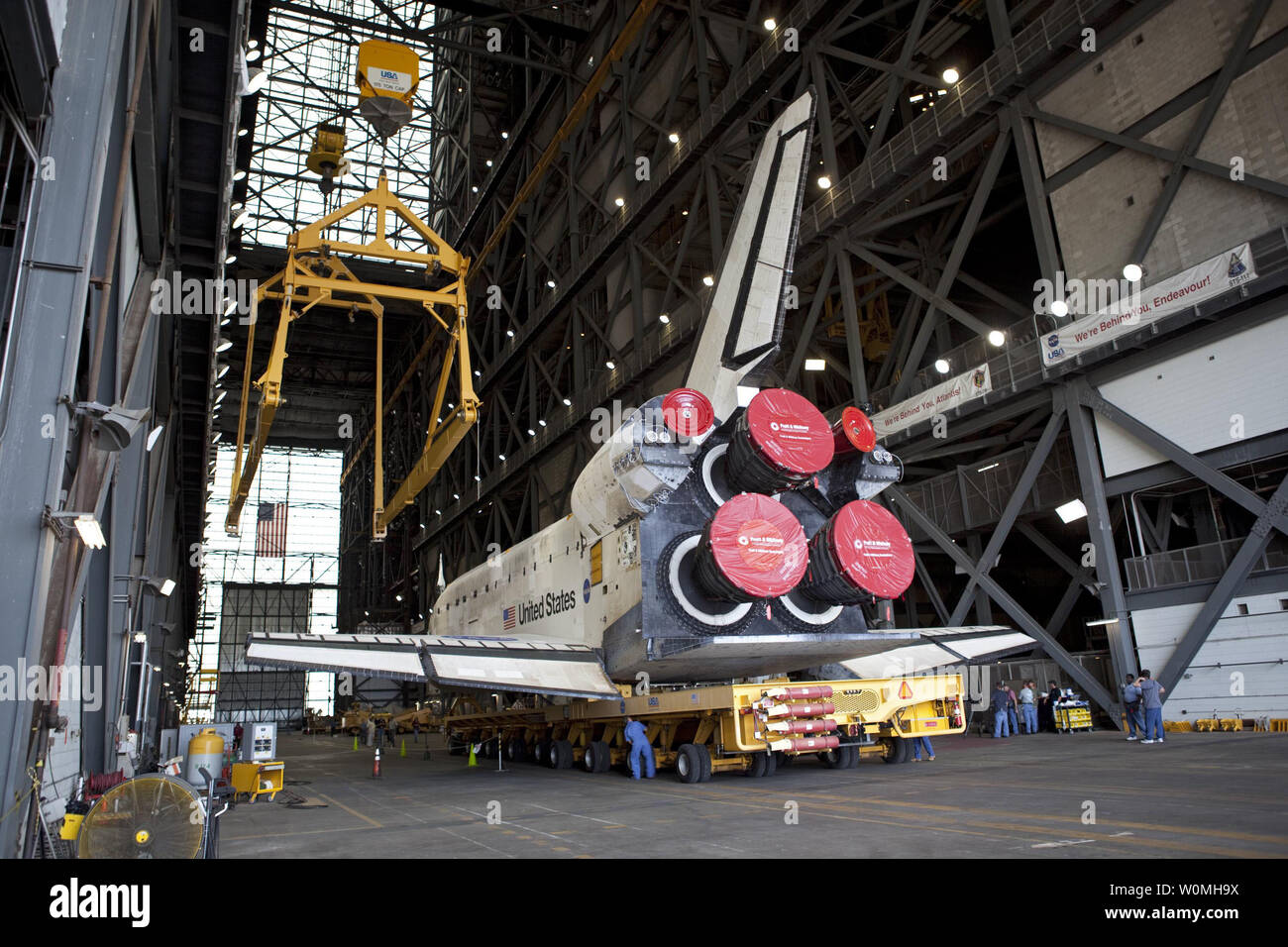 This NASA image released on September 9, 2010 shows Space Shuttle ...