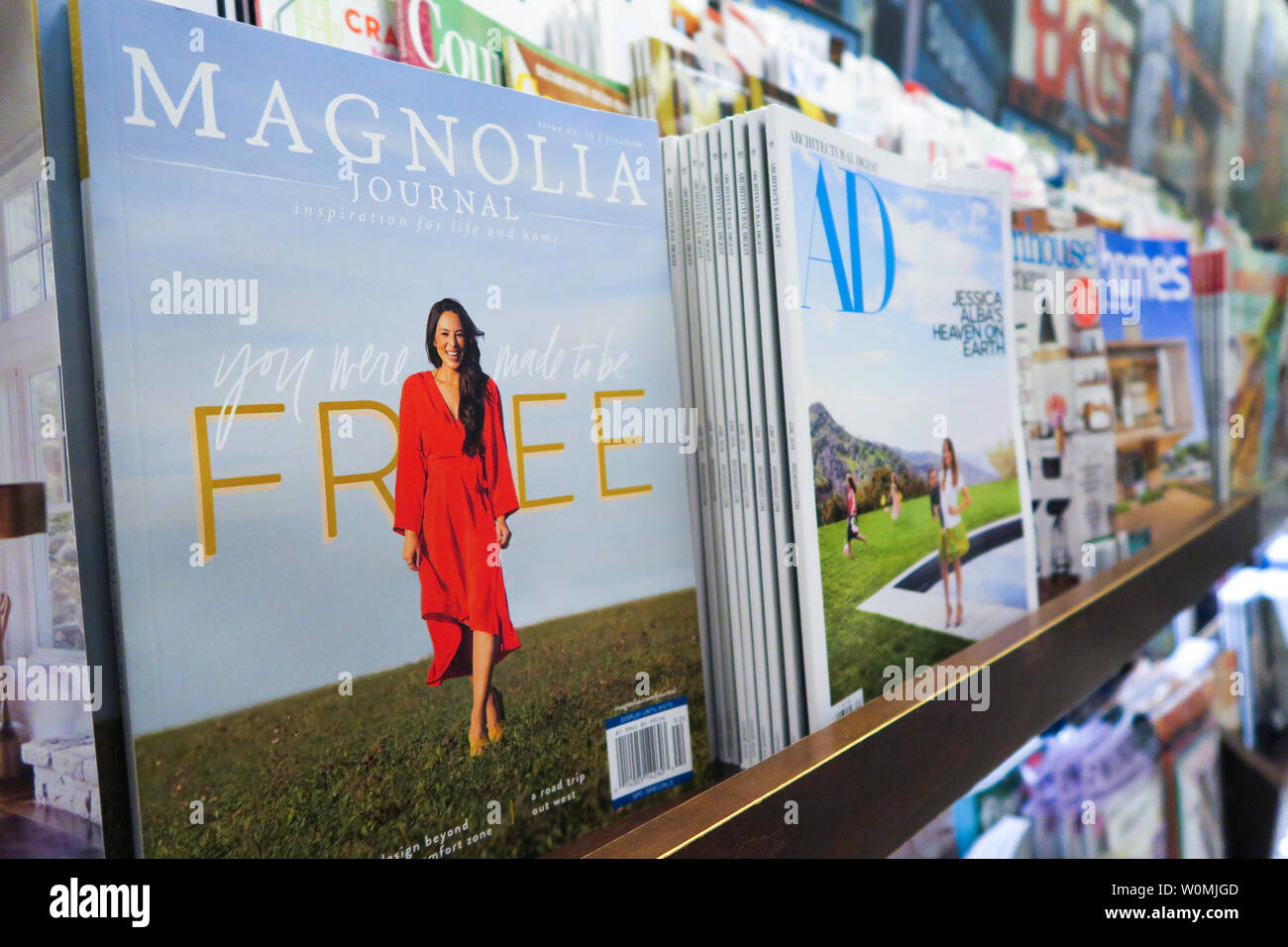 Magazine Stand Featuring Magazine Covers, NYC, US Stock Photo - Alamy