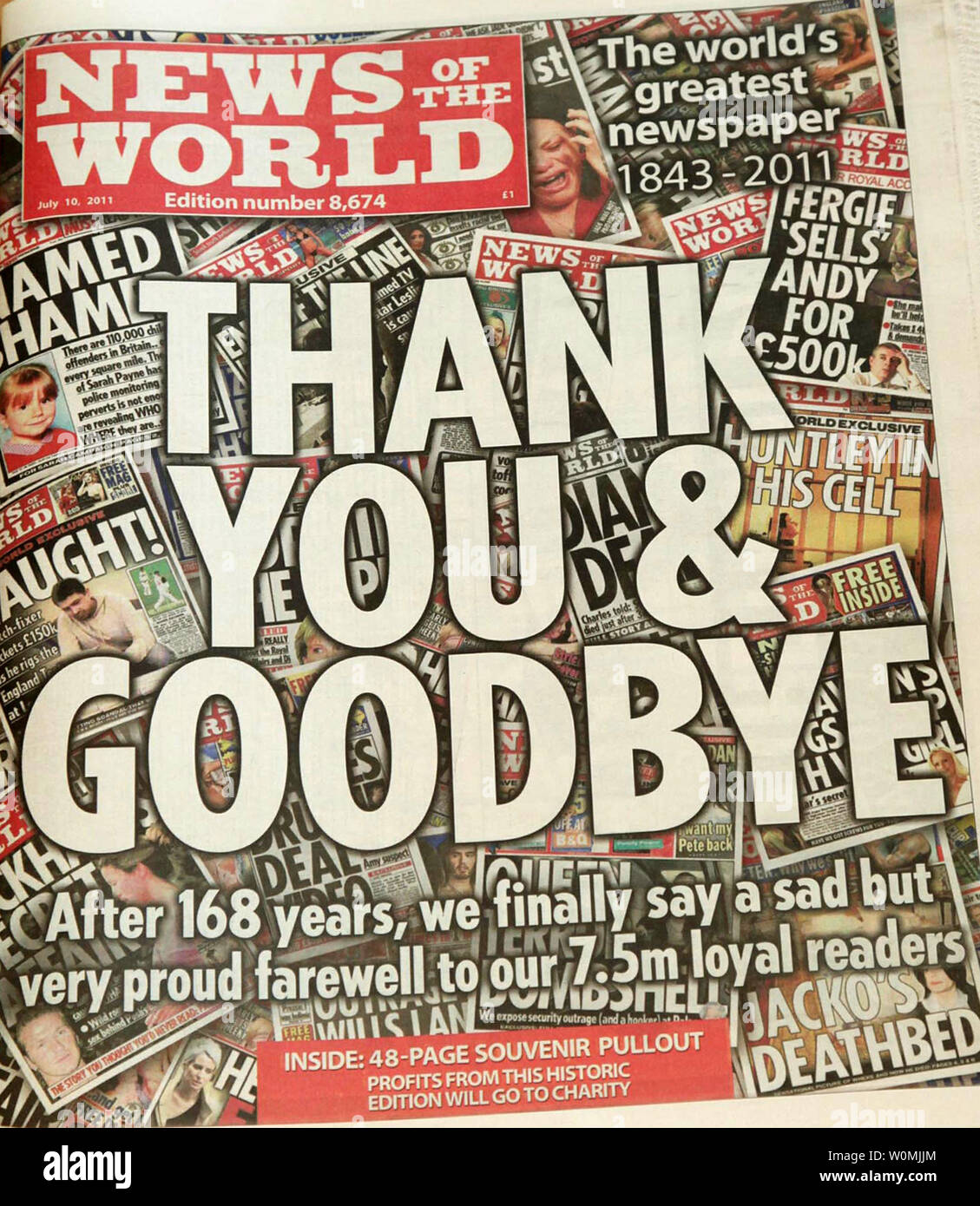 Newspaper Thank You Note