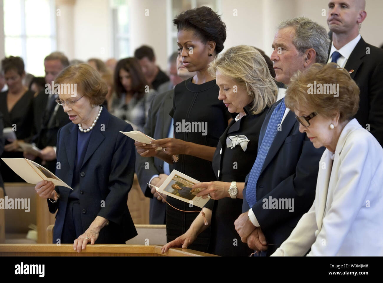 In this image released by the Gerald R. Ford Library and Museum, from ...