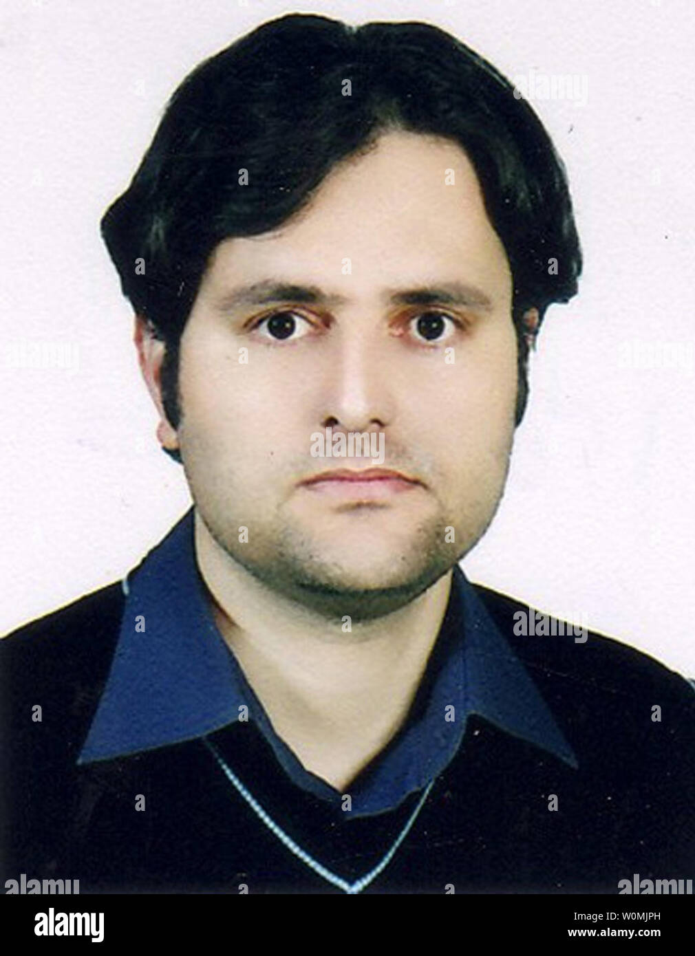 Iran's ISNA news agency released an undated image of Iranian physicist ...