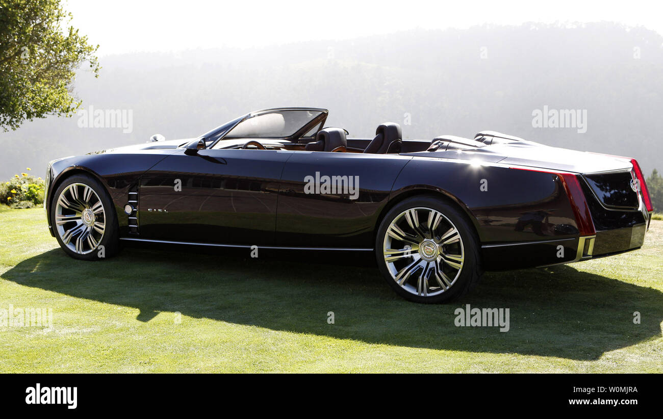 Cadillac introduces the Ciel concept, an open-air grand-touring car, on ...