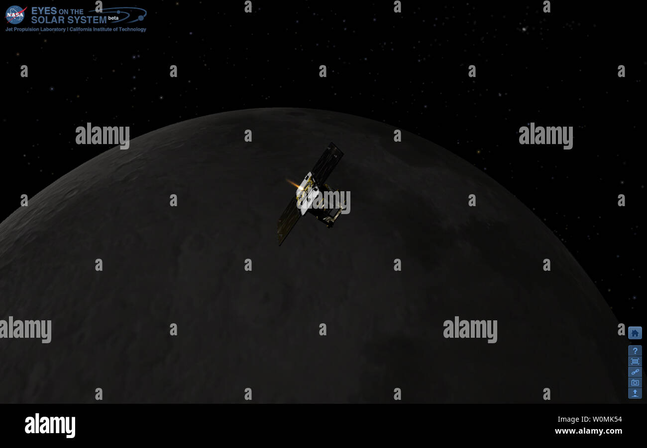 This NASA artist rendering released on January 1, 2012 shows NASA's ...