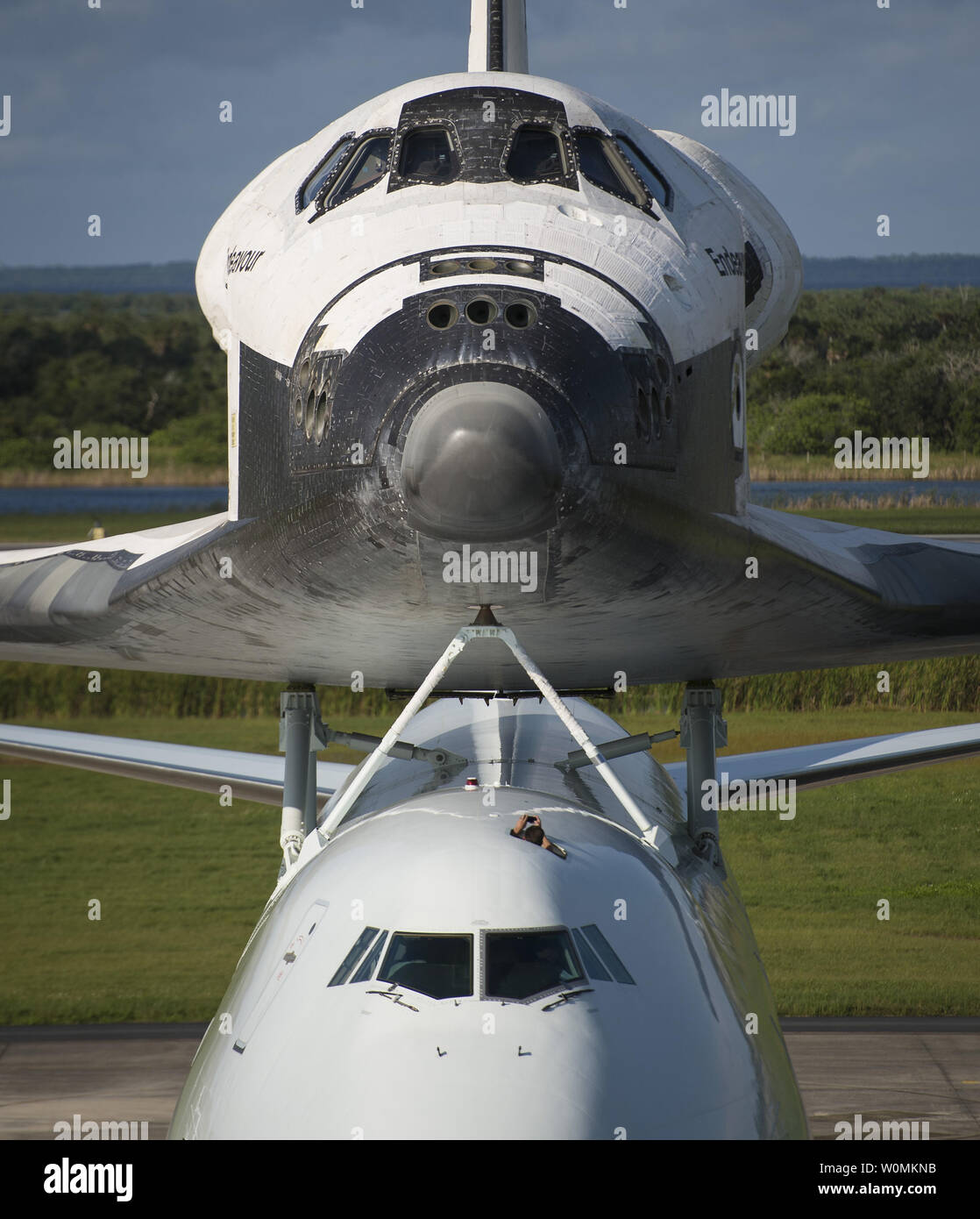 Space Shuttle Hatch Opening