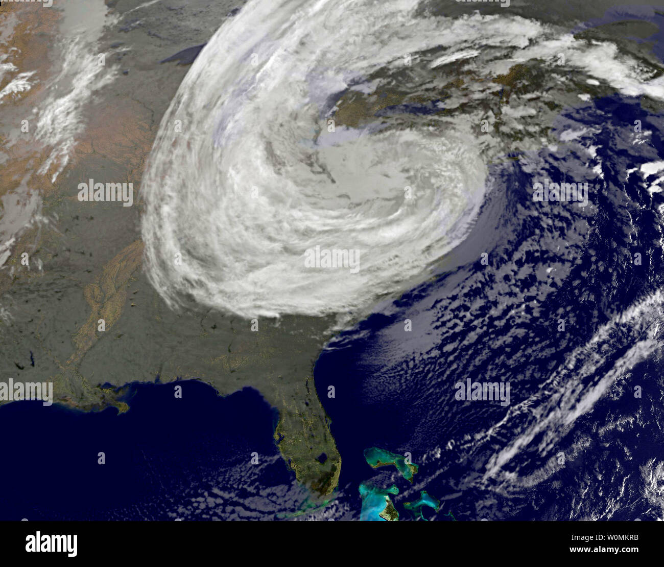 Nasa Images Of Hurricane Sandy