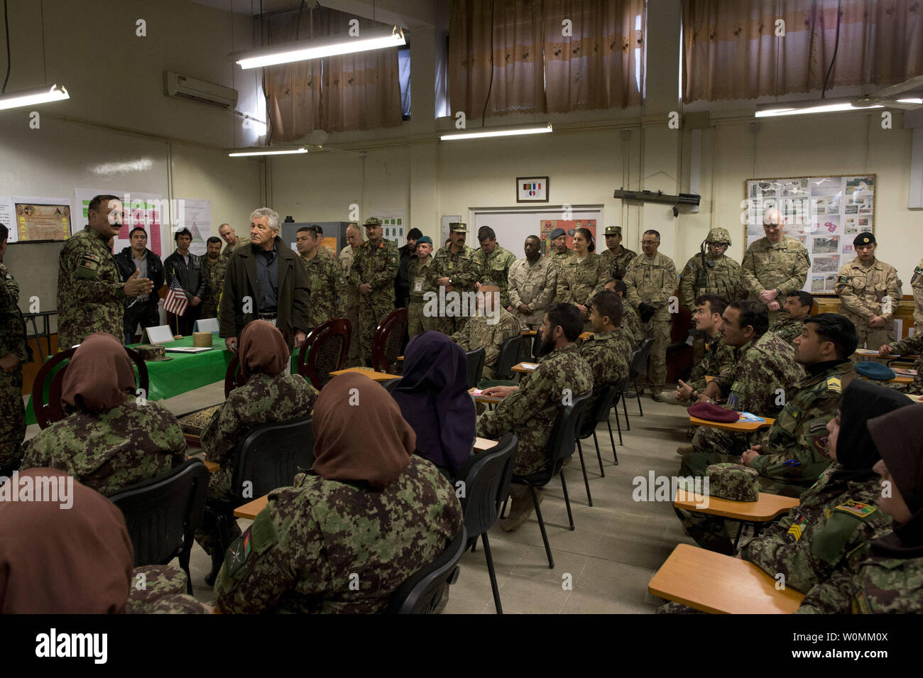 Kabul military training center hi-res stock photography and images - Alamy