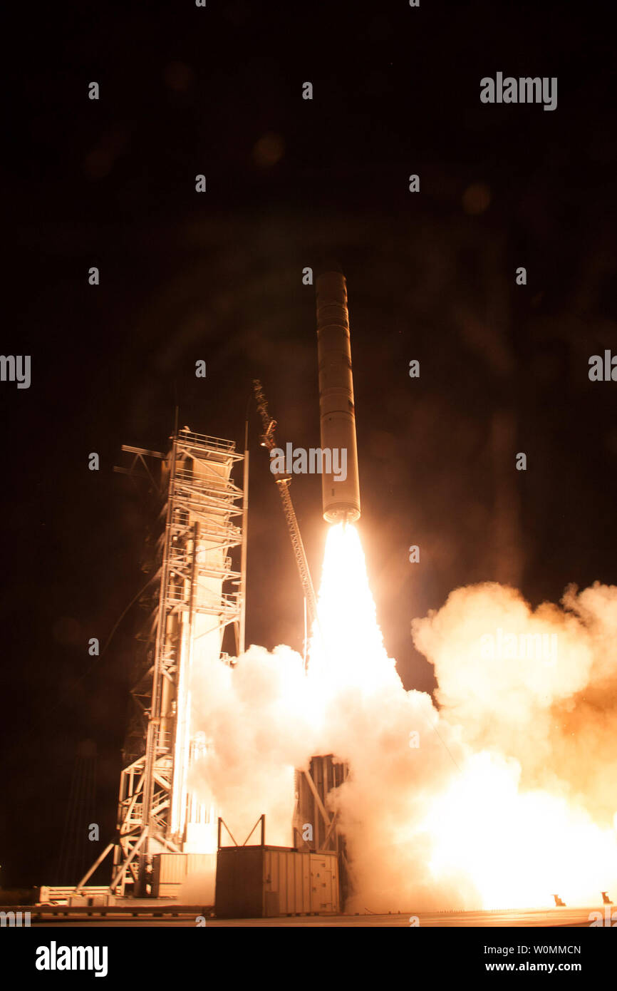 A Minotaur V rocket carrying NASA's Lunar Atmosphere and Dust ...