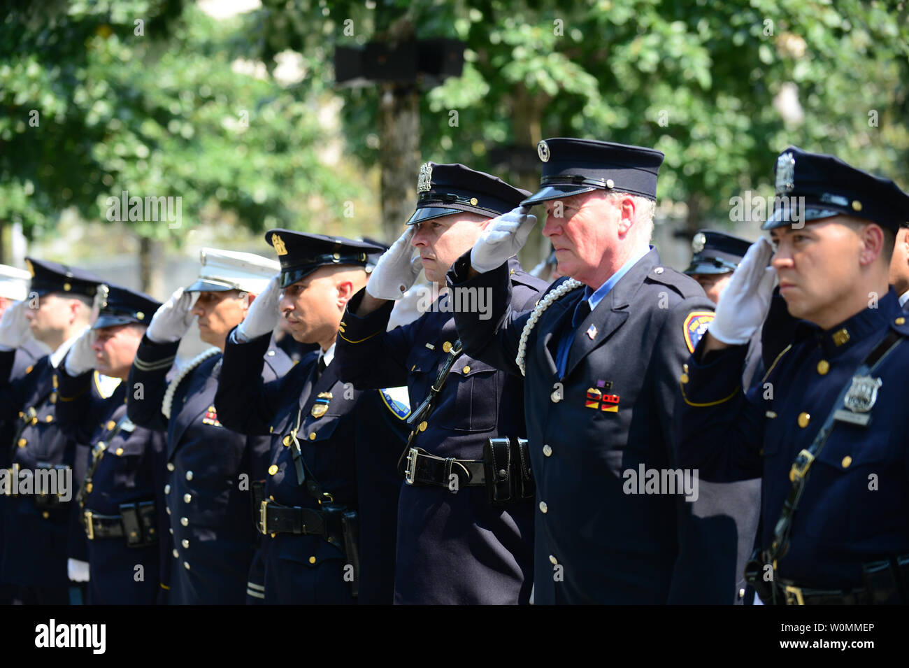 Police firefighters memorial hi-res stock photography and images - Alamy