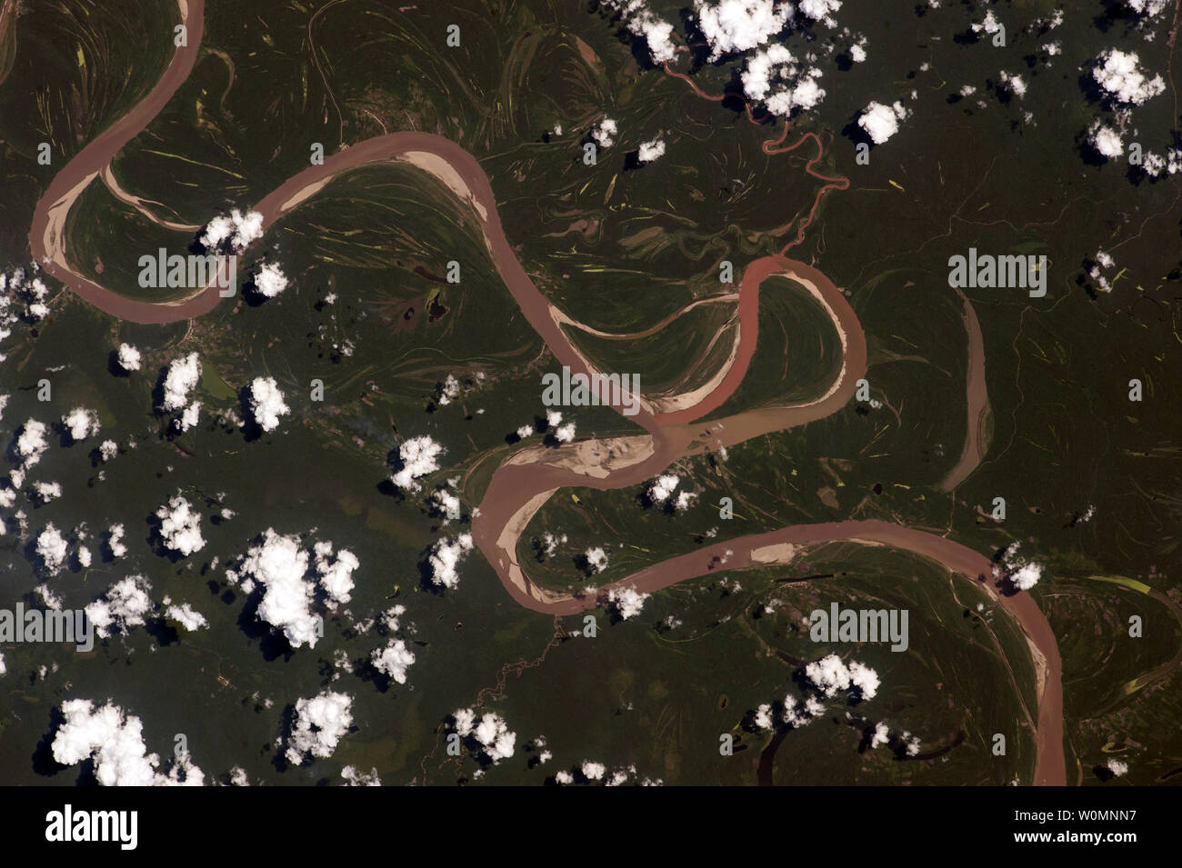 Astronaut Kjell Lindgren posted this photo, taken on October 9, 2015 ...