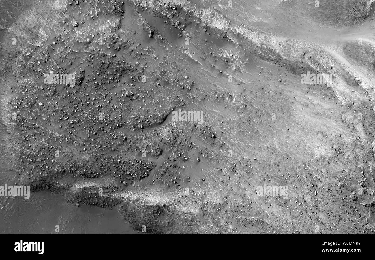 The striking feature in this image, acquired by the High Resolution ...