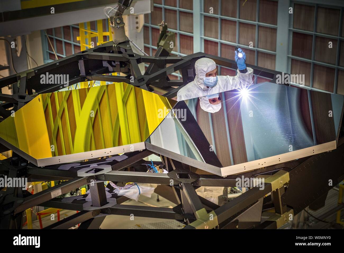 Inside NASA's Goddard Space Flight Center's giant clean room in ...