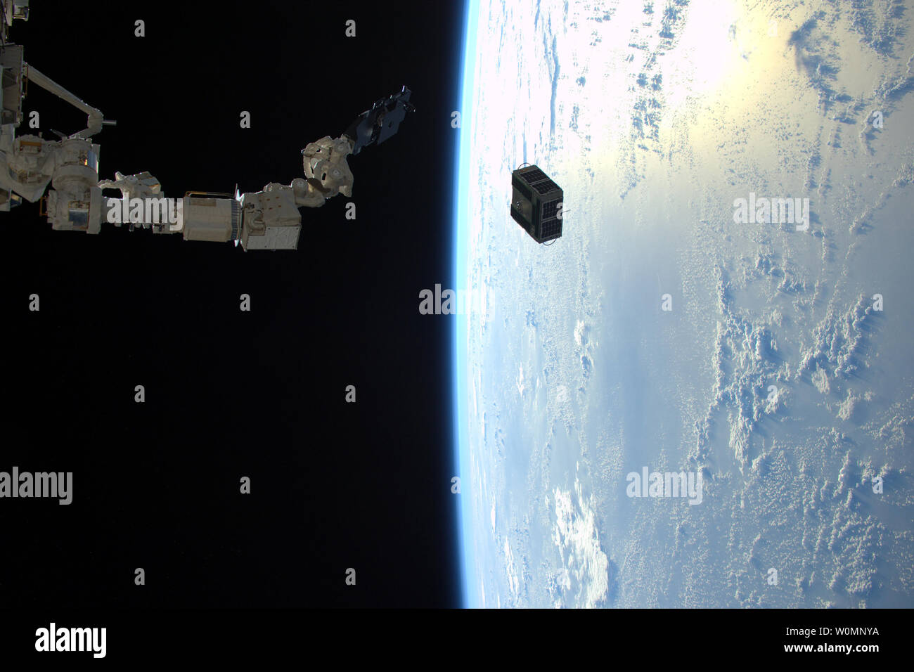 Expedition 46 flight engineer Tim Peake of ESA captured this photo on ...