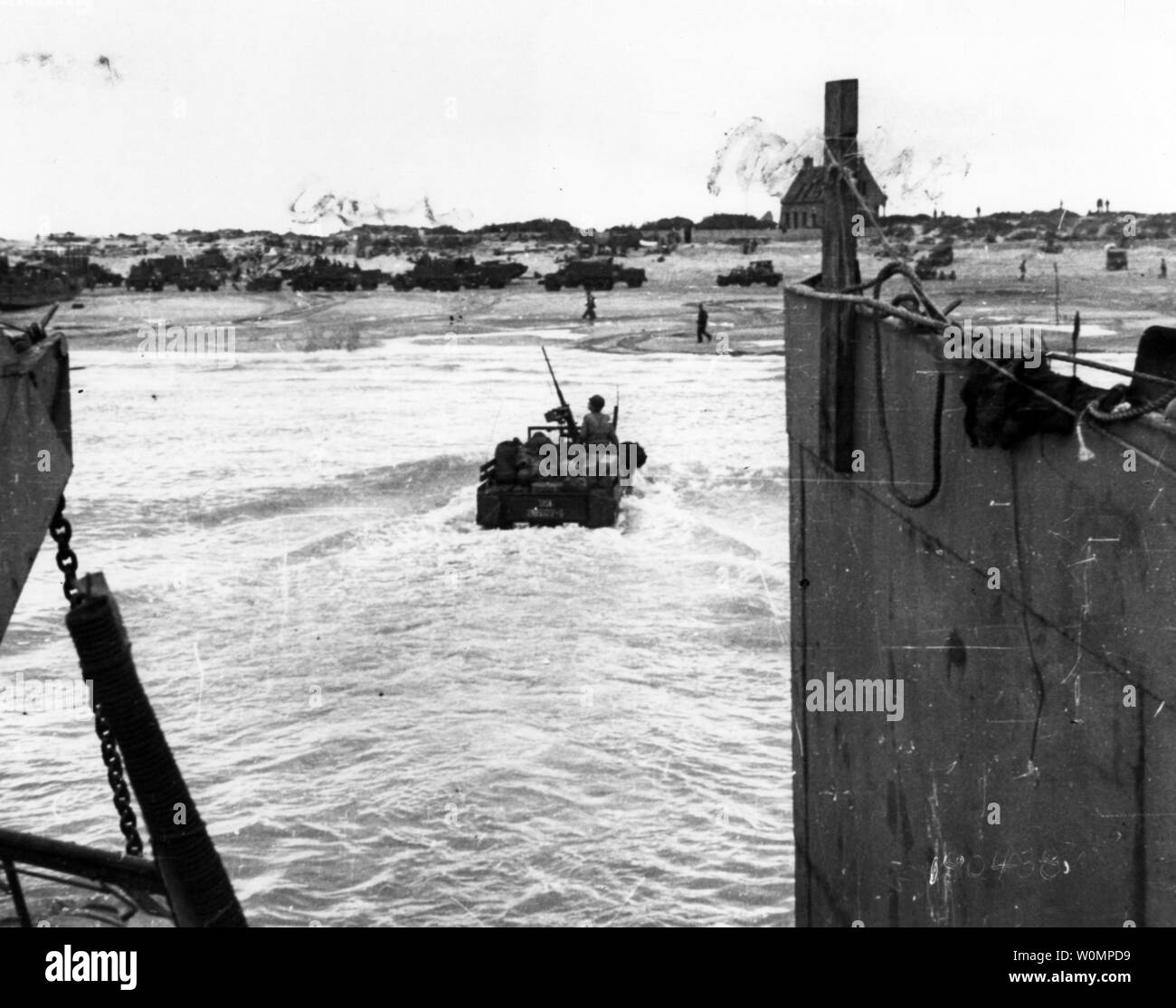 Utah beach Black and White Stock Photos & Images - Alamy