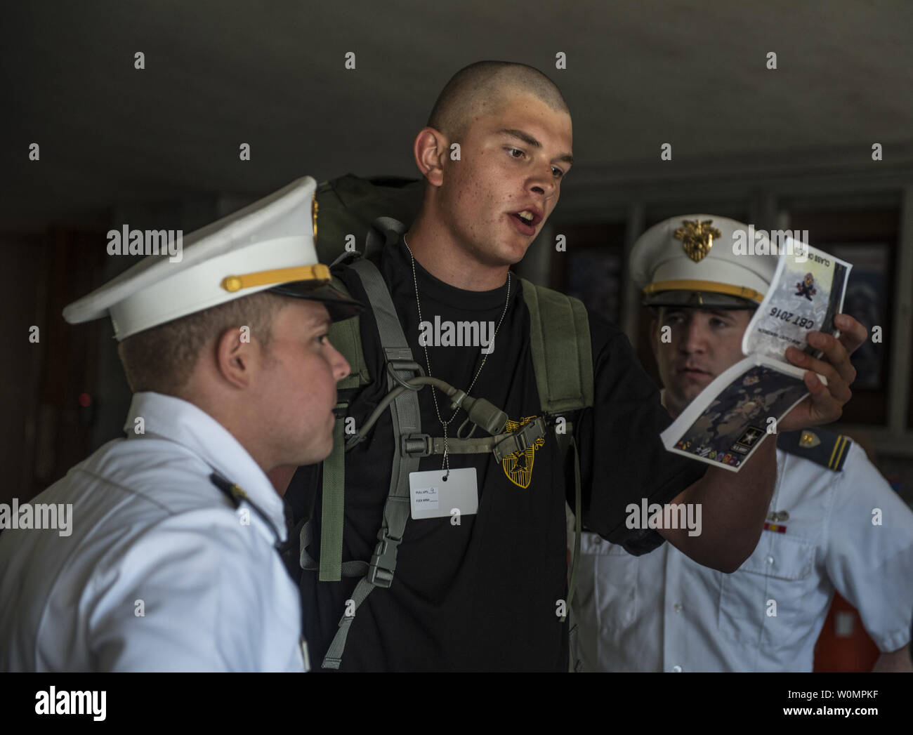 Future Cadets at the U.S. Military Academy at West Point, N.Y., study ...