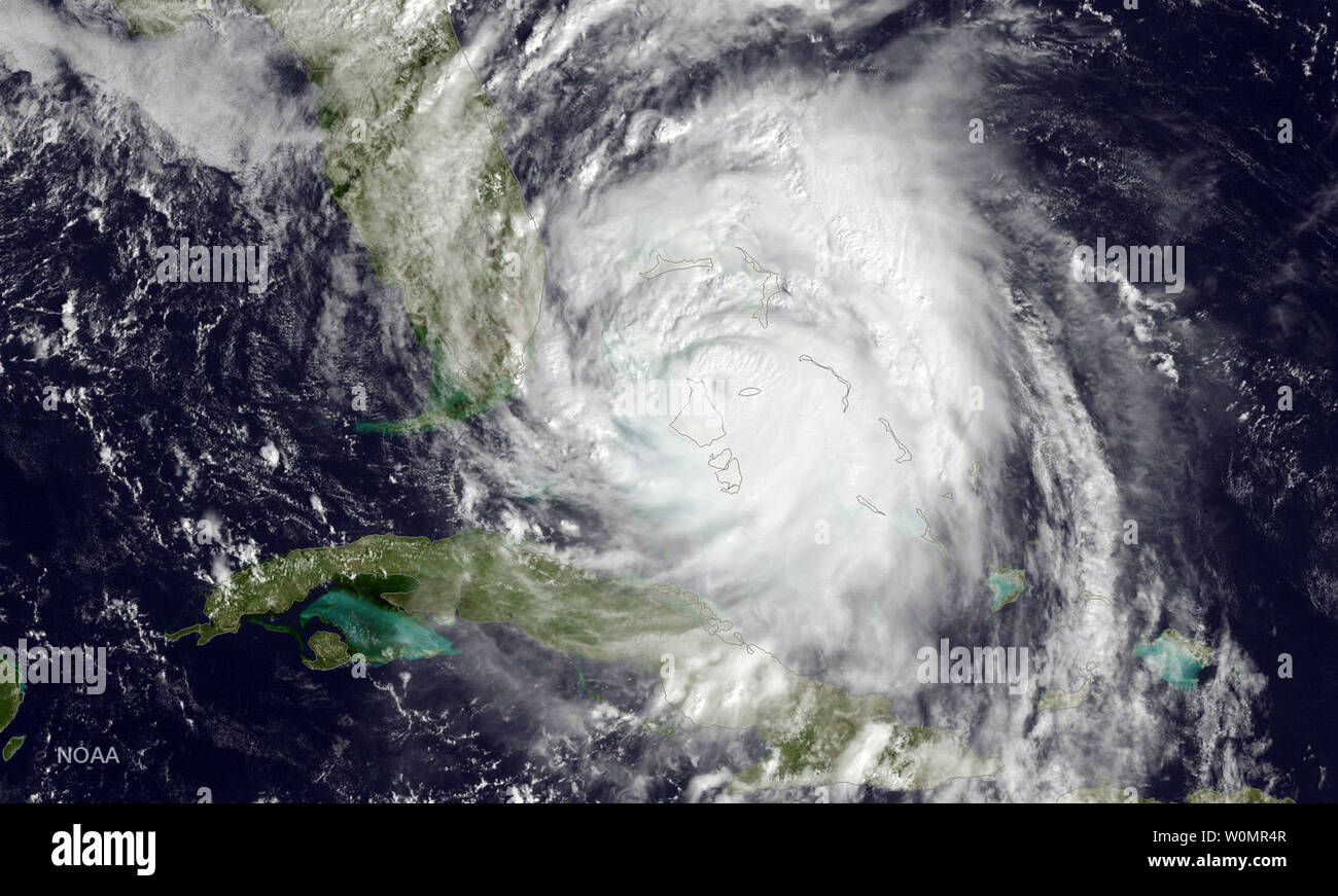 Hurricane matthew satellite image hi-res stock photography and images ...
