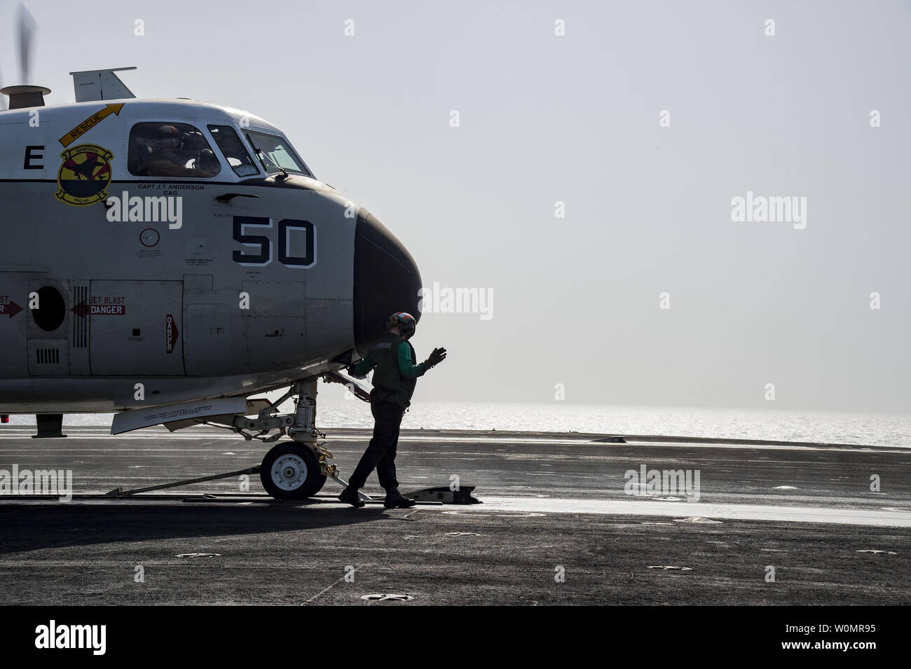 Assigned to fleet logistics support squadron vrc 40 hi-res stock ...