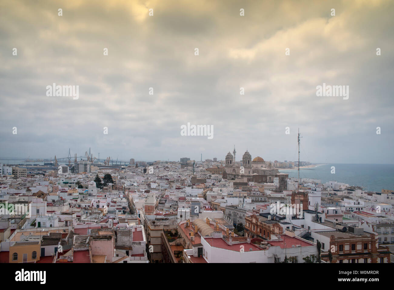views of the city of Cadiz, Andalusia Stock Photo - Alamy